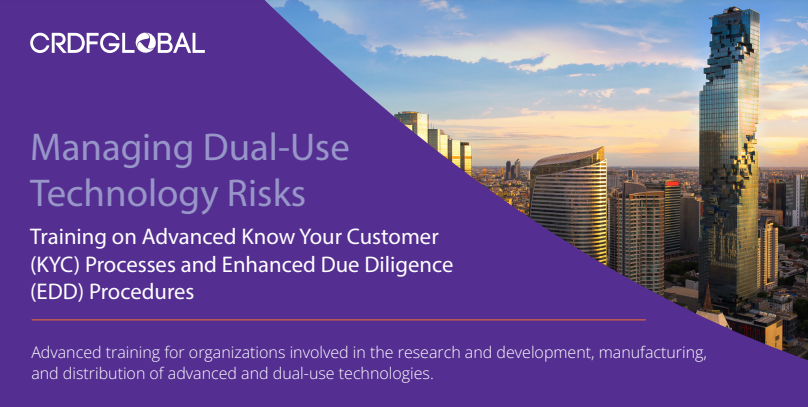 Managing Dual Use Technology Risk Training